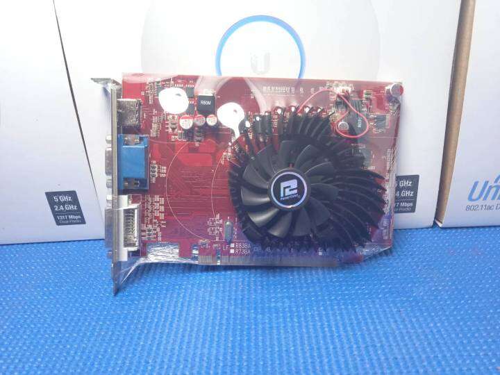 การ์ดจอ PowerColor ATI AMD Radeon HD5570 1GB DDR2 128Bit สวยๆพร้อมใช้ ...