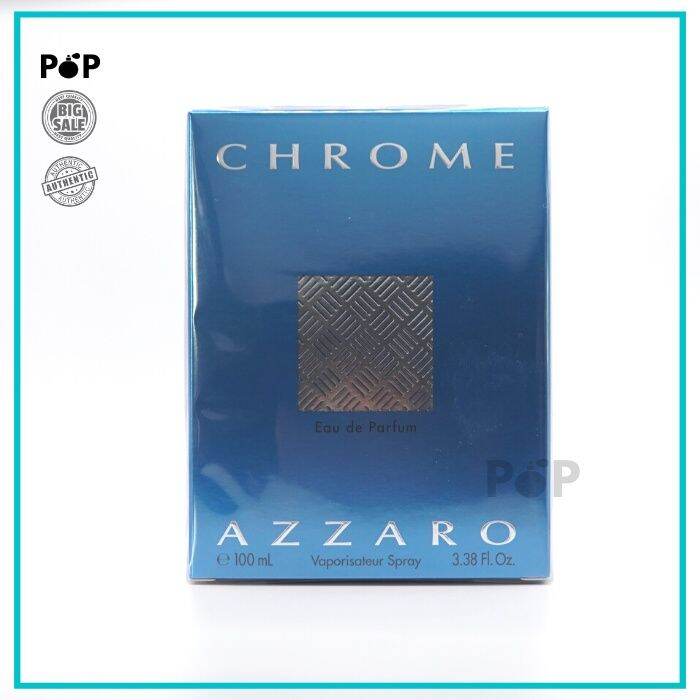 【COD】 Azzaro Chrome 100ml Eau de Toilette Parfum Men Original Perfume ...