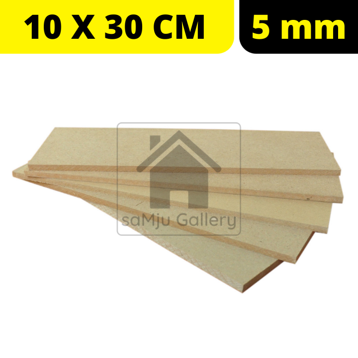 Papan MDF 5mm 10x30 cm | Lazada Indonesia
