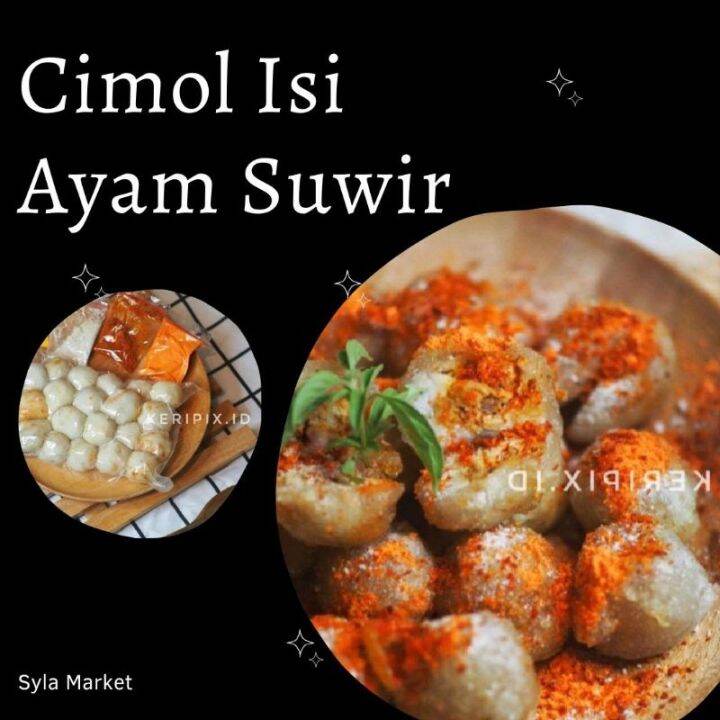Cimol Ayam Suwir Isi 20/ Baso Aci/ Bakso/ Jajanan Viral/ Jajanan Lada/ Pedas | Lazada Indonesia