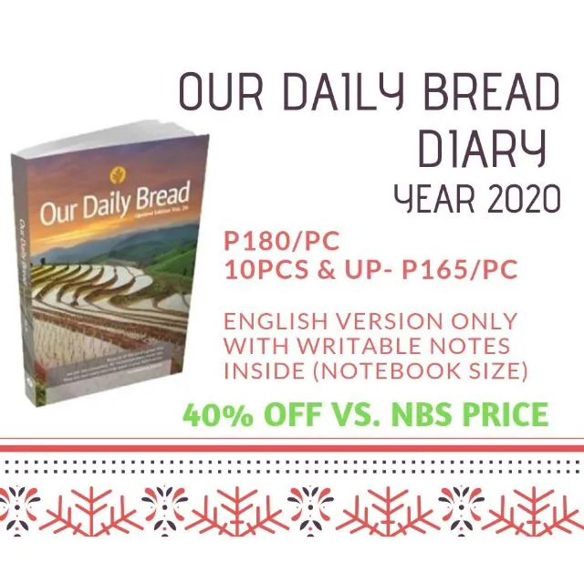 Our Daily Bread Diary Yr 2020 | Lazada PH