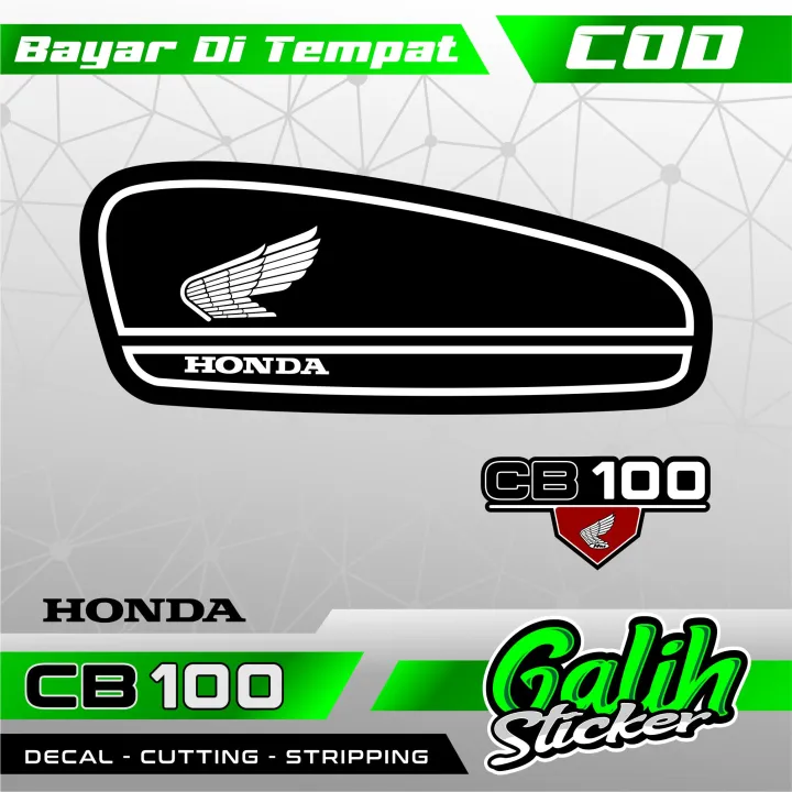 Gs Sticker - Stripping Honda CB 100 Model Original - Stripping Honda CB ...