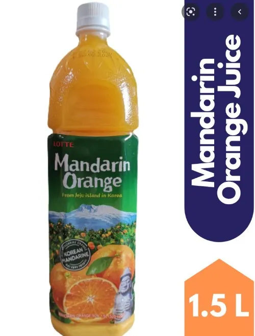Lotte Mandarin Orange Juice Drink 1.5 L | Lazada PH