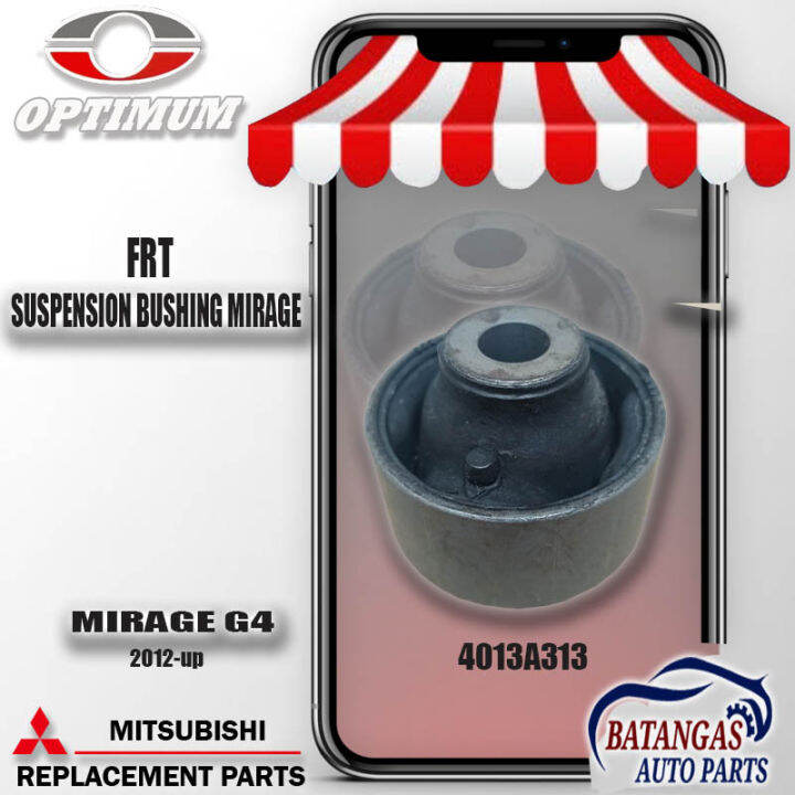 Suspension Bushing for Mitsubishi Mirage G4 2012-UP (4013A313) | Lazada PH