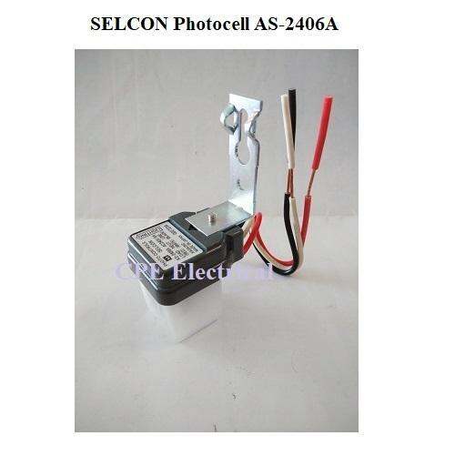 SELCON Photocell AS-2406A 6A Day and Night lighting auto Sensor Switch ...