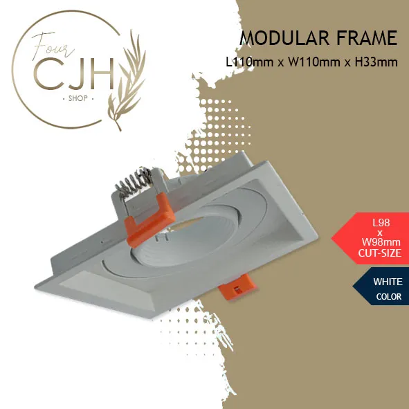 FourCJH Modular Frame Recessed Type MR16 Fixture Mount Bracket ...