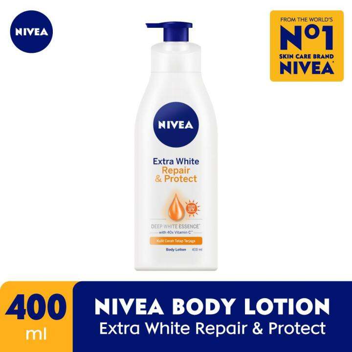 Nivea Body Lotion Extra White Repair And Protect 400 Ml Lazada Indonesia