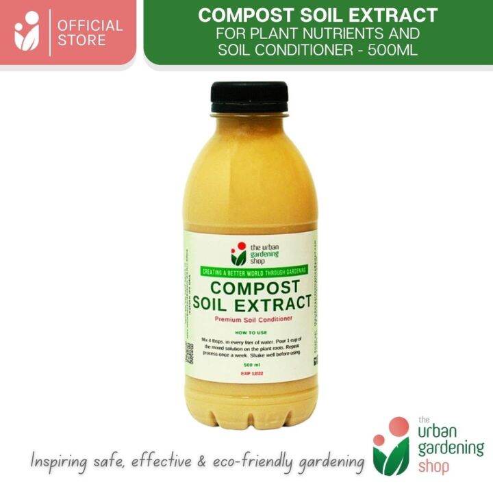 Compost Soil Extract For Plant Nutrients And Conditioner | Lazada PH