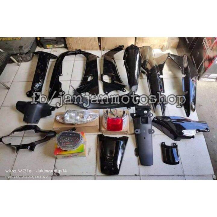 Wave Alpha Old 100/110 Set SHOCK COVER FREE BOLTS YSW THAILAND AND ORIG ...