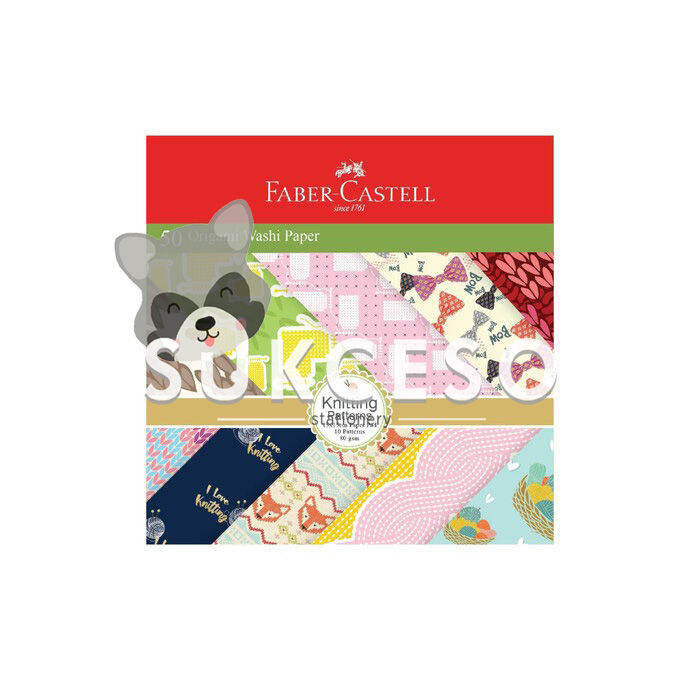 Faber Castell Origami Washi Paper 15 x 15 cm Season Patterns / Kertas ...