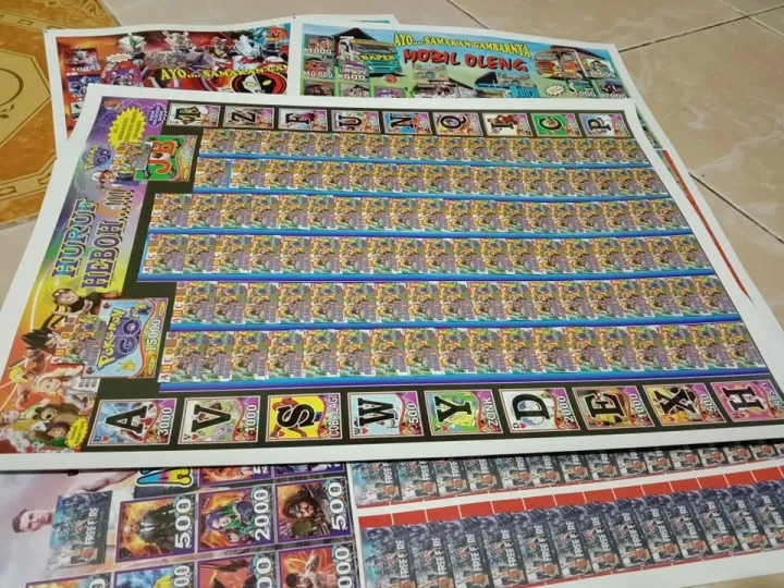 MAINAN PERSAMAAN HARGA UNTUK 10 LEMBAR 5 LEMBAR DAN 1 LEMBAR ...