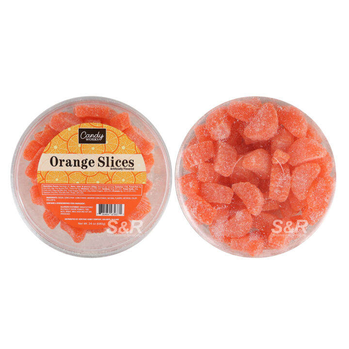 Candy Works Orange Slices Tub 680g Lazada Ph