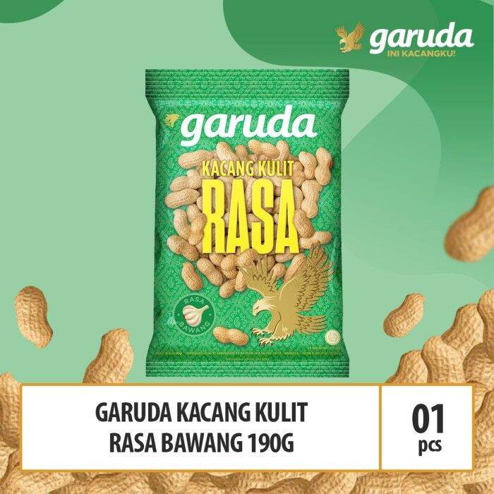 Garuda Kacang Kulit Garing Rasa Bawang | Lazada Indonesia