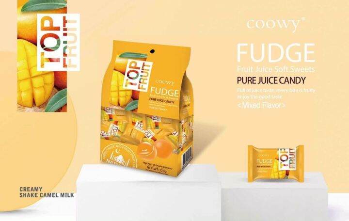 Kẹo Dẻo Xoài Top Fruit Coowy Gói 2.5kg và 320g HSD tháng 3/2024 | Lazada.vn