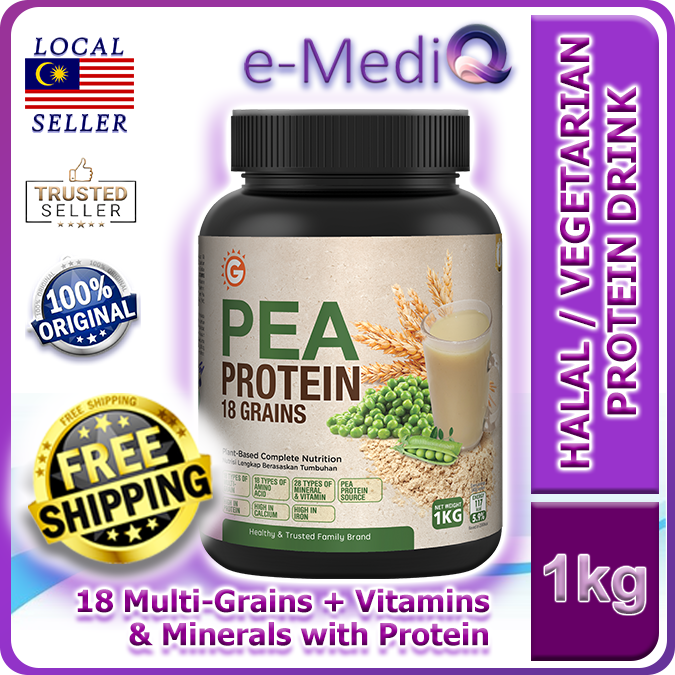 GoodMorning Pea Protein 1kg (Exp: Apr/2025) Vegetable Plant Based ...