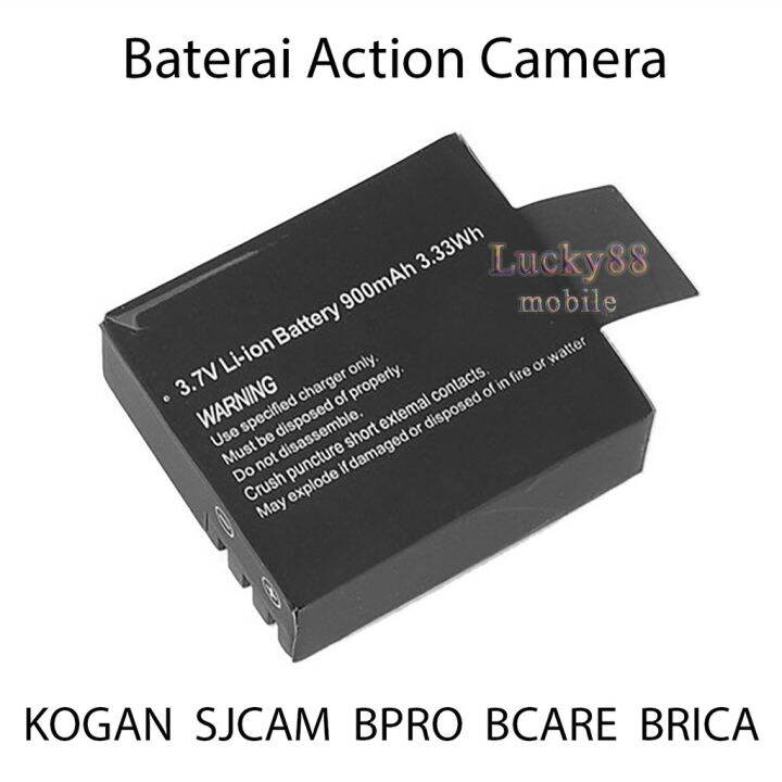 Action Camera Baterai Batu Kogan BCare SJ4000 SJ5000 SJ6000 Bpro Brica ...