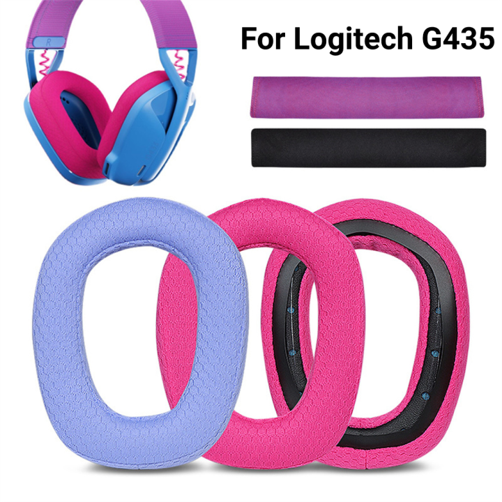 NicEseed Durable Ear Pads For Logitech G435 Headphone Set Earmuffs ...