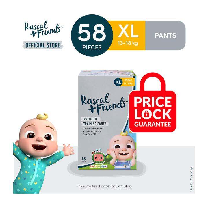Rascal + Friends Cocomelon Pants Diapers - XL | Lazada Singapore