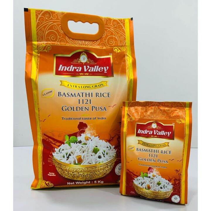 Indra Valley Golden Pusa 1121 Basmati The Traditional Taste Of India ...