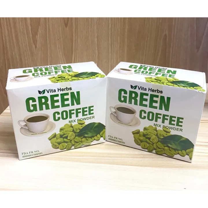 VITA HERBS GREEN COFFEE 10 SACHE 21g | Lazada PH
