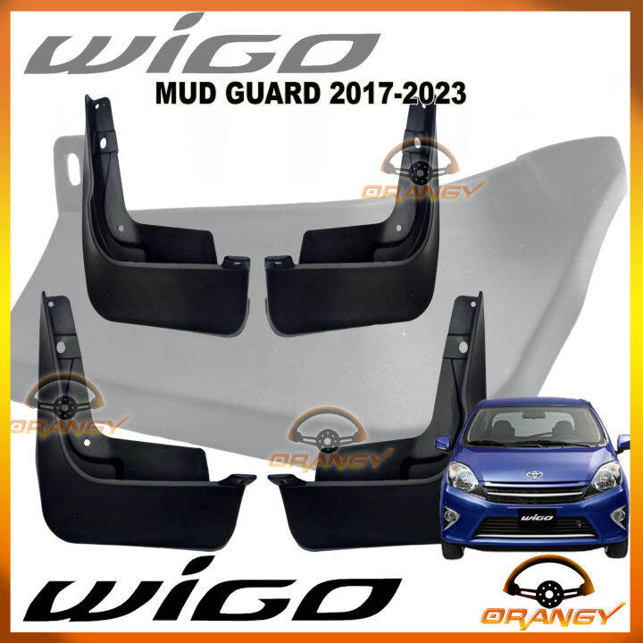 Toyota Wigo 2017 to 2022 OEM Mud guard 2018 2019 2020 2021 Mudguard ...