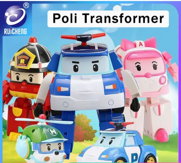 Robocar Poli Transforming Robot Toys For kids | Lazada PH