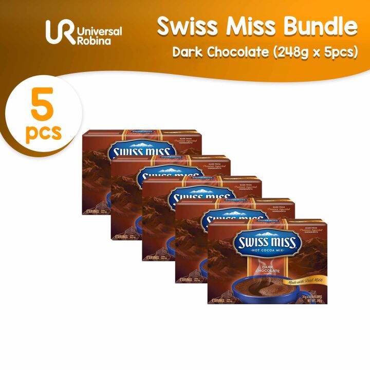 5 x Swiss Miss Dark Chocolate (31g x 8) | Lazada PH