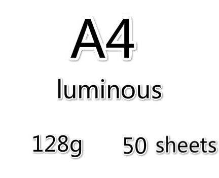 A3/A4เงาเครื่องพิมพ์สีคู่เคลือบข้างรูปถ่าย157/200/250/300G 50อุปกรณ์ชิ้น/ล็อต | Lazada.co.th