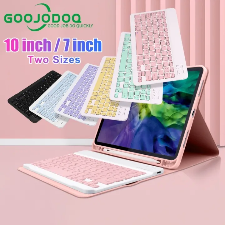 Goojodoq Wireless Bluetooth Keyboard for Android Phone Ipad Laptop ...