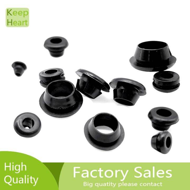 Rubber Hole Caps 3mm to 50mm T Type Plug Cover Snap-on Gasket Blanking ...