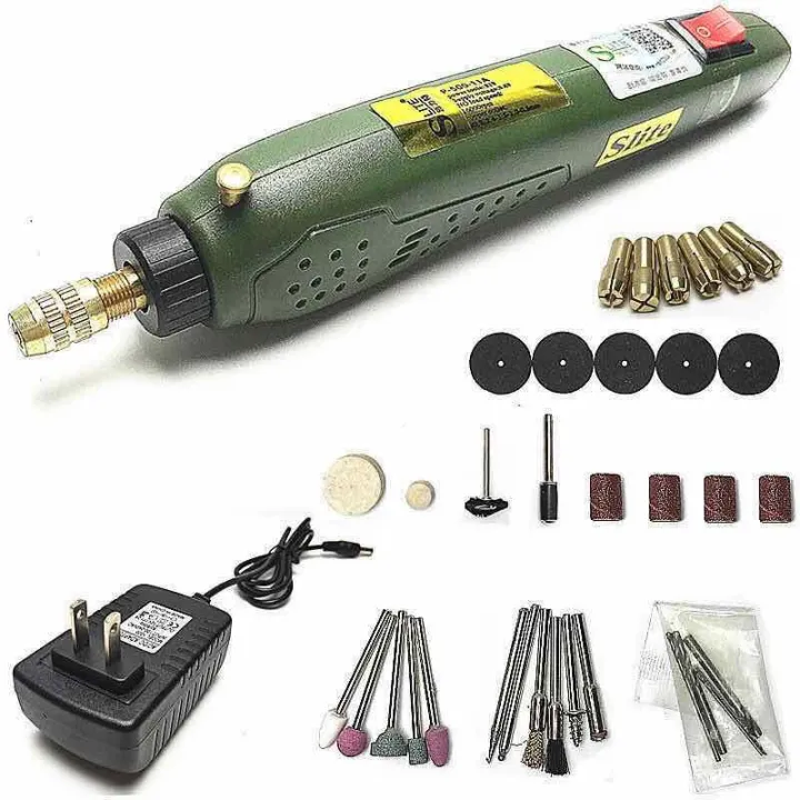 NO1 Mini electric drill accessories set 12V DC grinder tool for milling polishing engraving ...