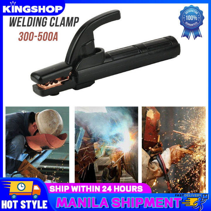 【Original + 24 Hours Delivery】300-500A Electrode Clamp Stick Welding ...