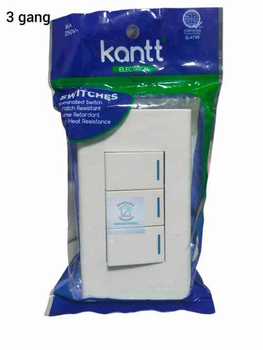KANTT SWITCHES 1 WAY ELECTRICAL | Lazada PH