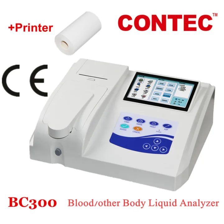 CONTEC BC300 Semi-Auto Biochemistry / Blood Analyzer,Touch Screen ...