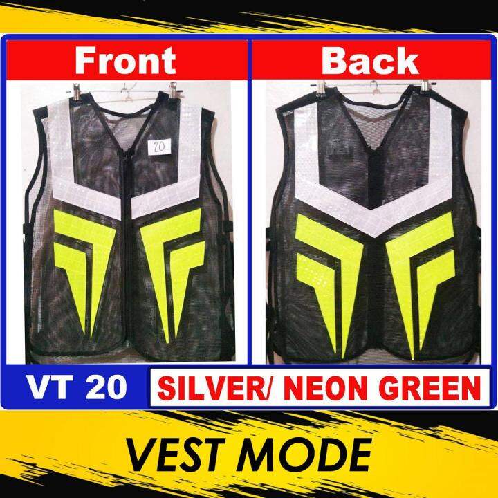 VT20 Vest for Motorcycle Rider High Visibility Safety Vest ...