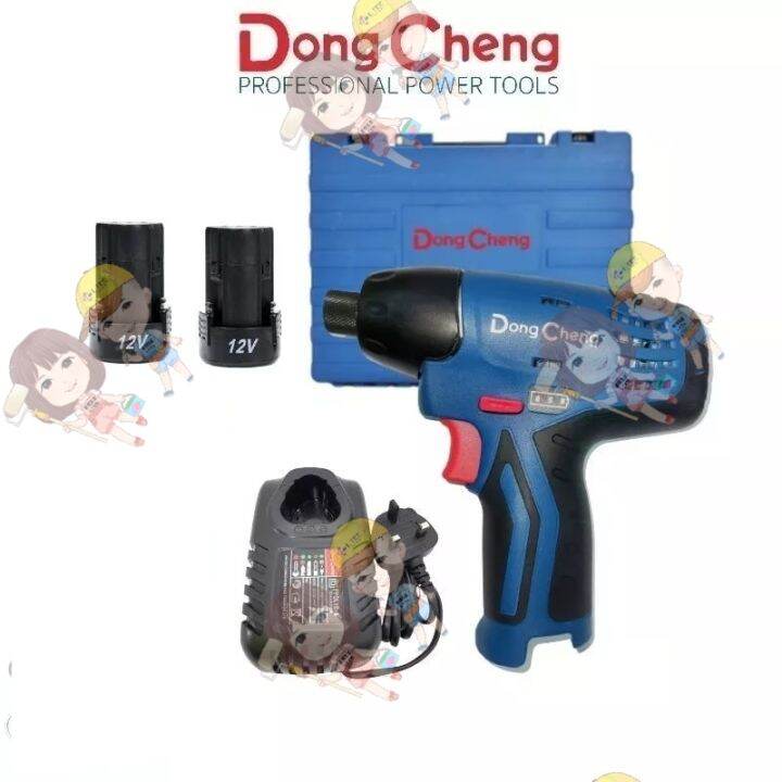 Dongcheng Impact Driver 12v Li On Cordless Dcpl02 8 Full Set Solo Add
