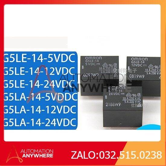 RELAY Rơ le Omron G5LA G5LE-14 1A-CF 1-E 1A4-DC3V 5V 6V 9V 12V 24VDC | Lazada.vn