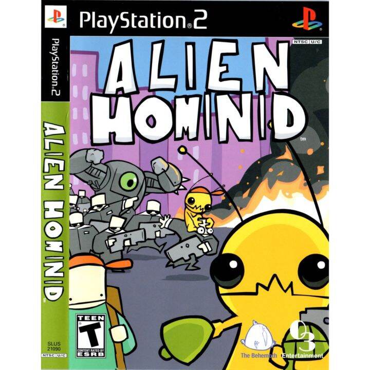 แผ่นเกมส์ Alien Hominid PS2 Playstation2 คุณภาพสูง ราคาถูก | Lazada.co.th