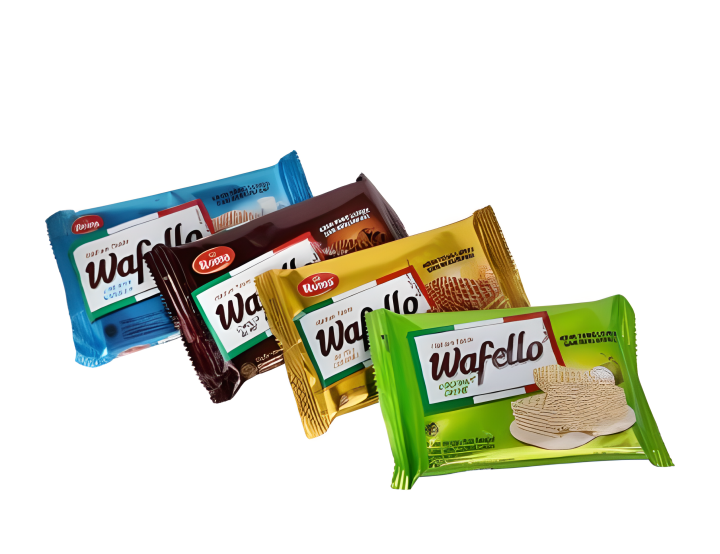 WAFELLO Roma Wafer Mini Butter Caramel Choco Blast Coconut Creame All ...