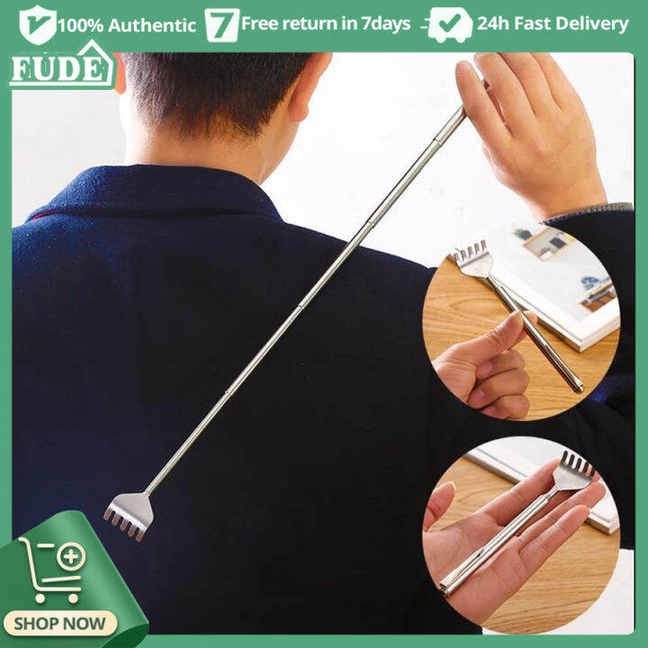 Retractable Portable Scrapcher Stainless Steel Back Scraper Metal ...