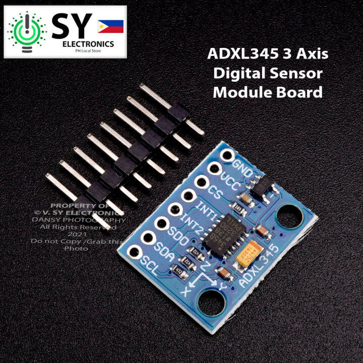GY-291 ADXL345 3-Axis Triple Axis Digital Gravity Sensor Acceleration Module IIC SPI ...