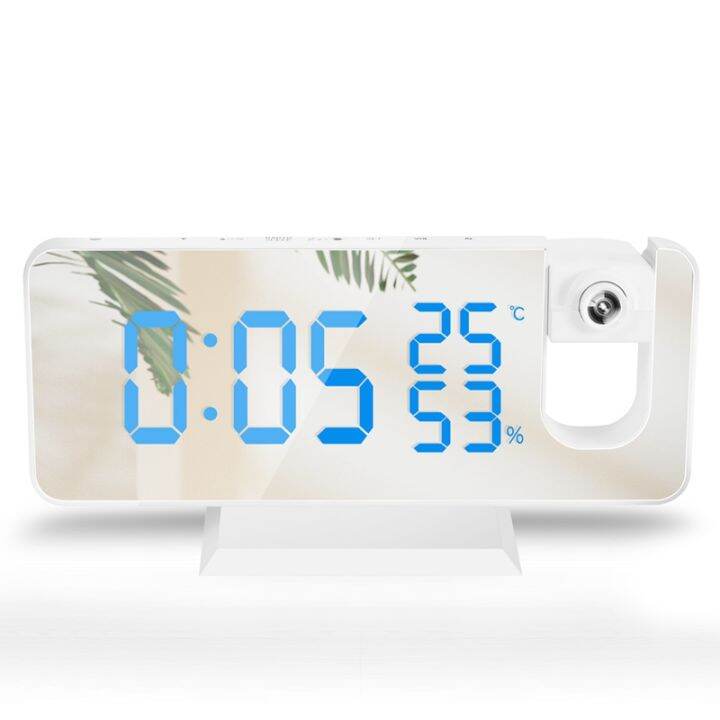 Projection Alarm Clock with FM Radio, Temperature Monitor, Easy to Use ...