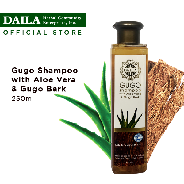 Daila Gugo Shampoo with Aloe vera & Gugo bark 250 ml. | Lazada PH