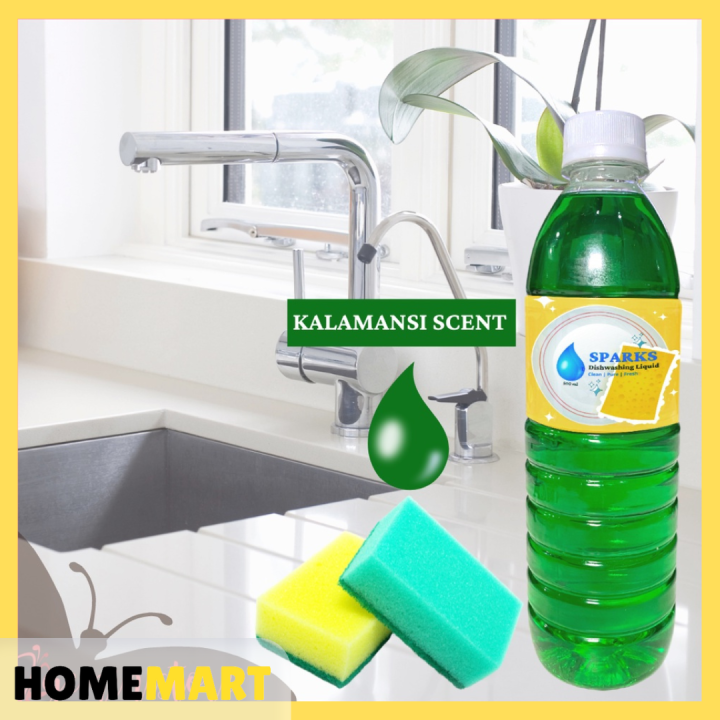 HOMEMART NEW BEST TRENDING SPARKS Dishwashing Liquid Calamansi Scent ...