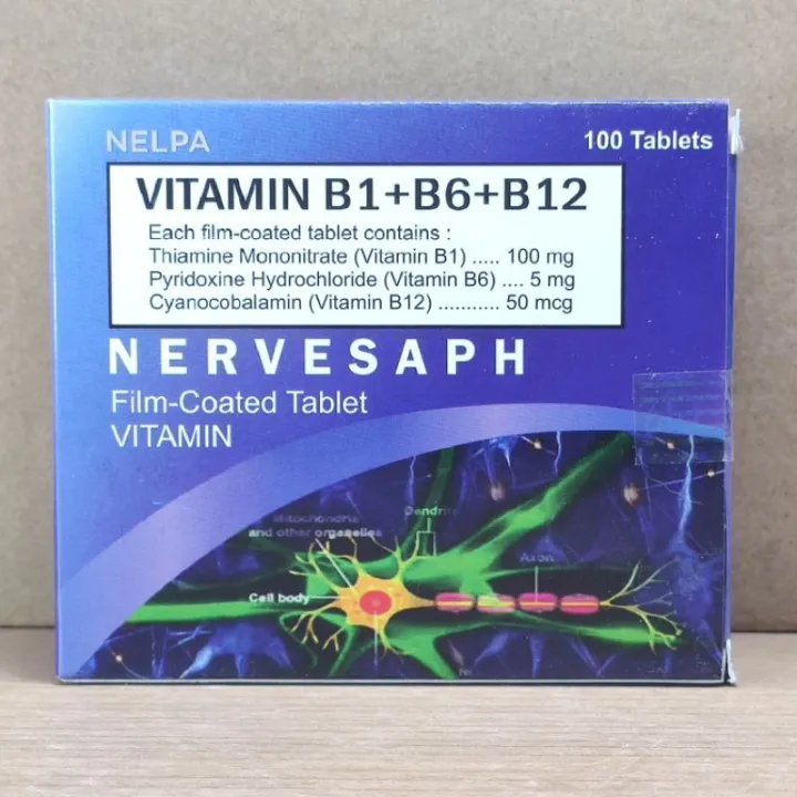 NERVESAPH Vitamin B-Complex 100 Tablets | Lazada PH