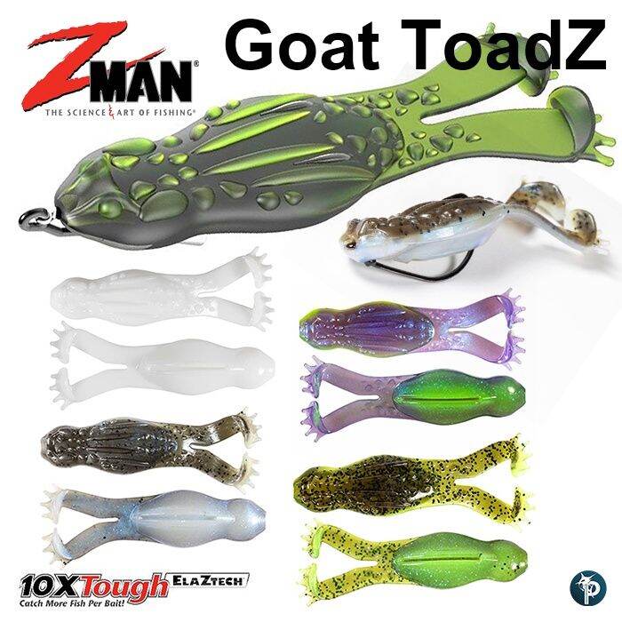 เหยื่อยาง Zman Goat Toad Z ขนาด 4.0" นิ้ว | Lazada.co.th