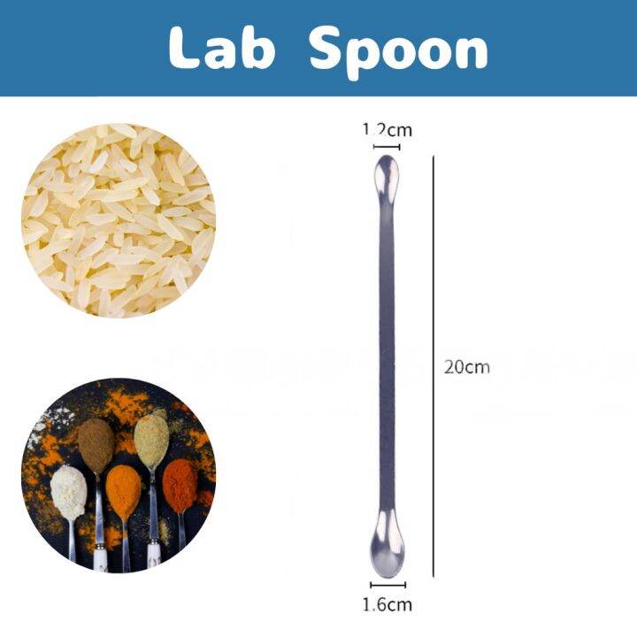 Stainless Steel Lab Spoon 20cm | Lazada
