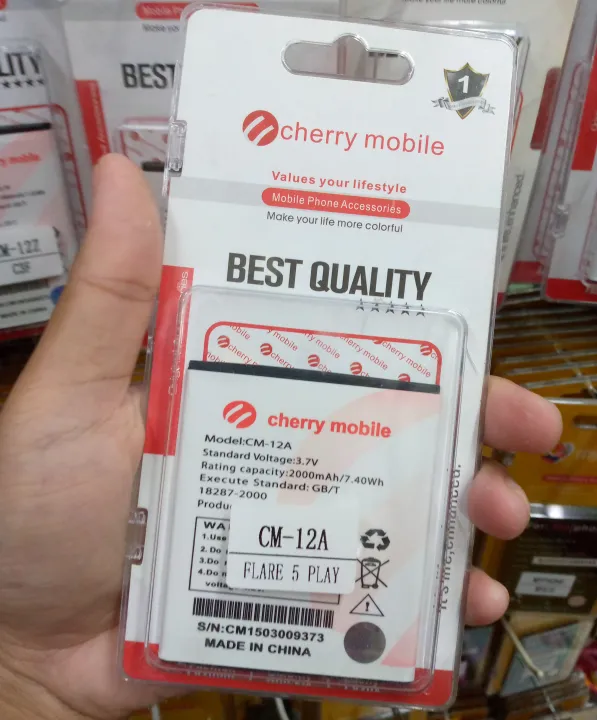 CM-12A Cherry Mobile Flare 5 Play Original Cherry Mobile Battery ...