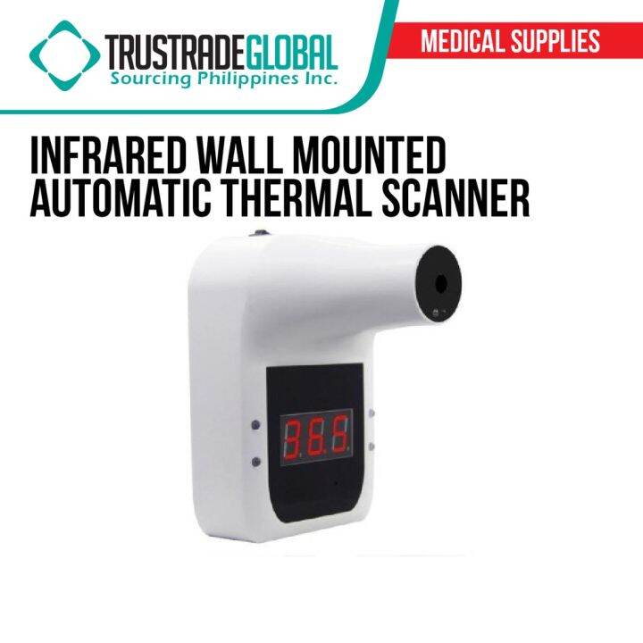 Infrared Wall Mounted Automatic Contactless Thermal Scanner Forehead ...