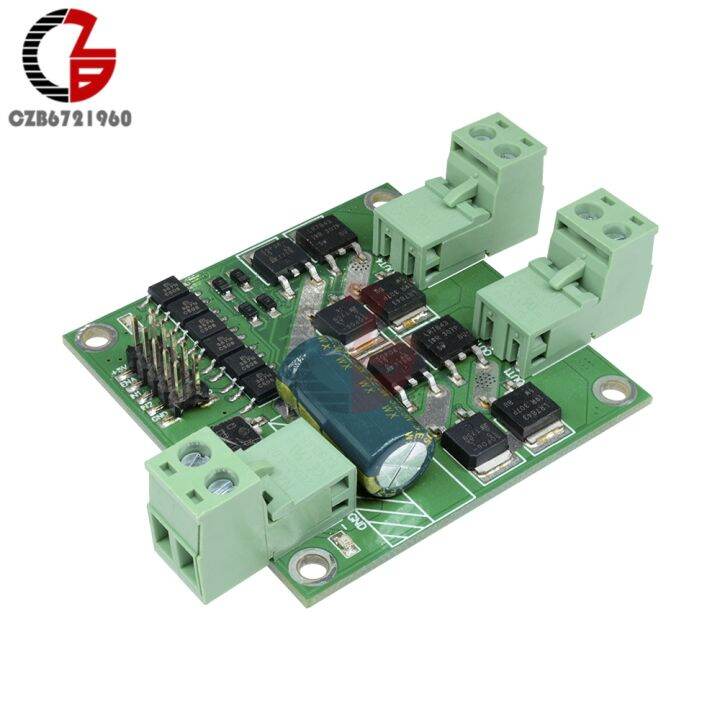 12V 24V 7A 160W Dual DC Modul Driver Motor H Bridge L298 Kontrol Logika ...